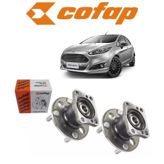 Par Cubo de Roda Ford New Fiesta Traseiro Novo Cofap 2011 A 2019 - Cubo ...