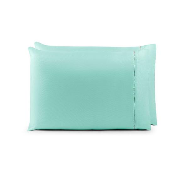 Par de Fronhas 70cm x 50cm 2 Peças Laura Toque Percal 200 Fios 100% ...