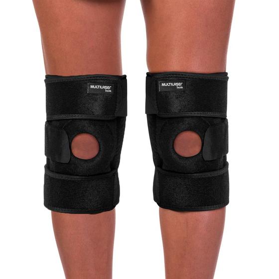 Par de Joelheiras Ortese Ortopédica Com Orifício Tam P Multilaser Saúde ...