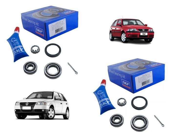 PAR de KIT ROLAMENTO RODA TRASEIRA SKF VKBA4529A GOL G1 G2 G3 G4 G5 ...