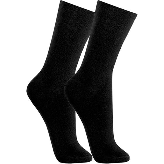 Par de Meia Social Masculina Cano Longo Algodão Conforto Mash - Meia ...