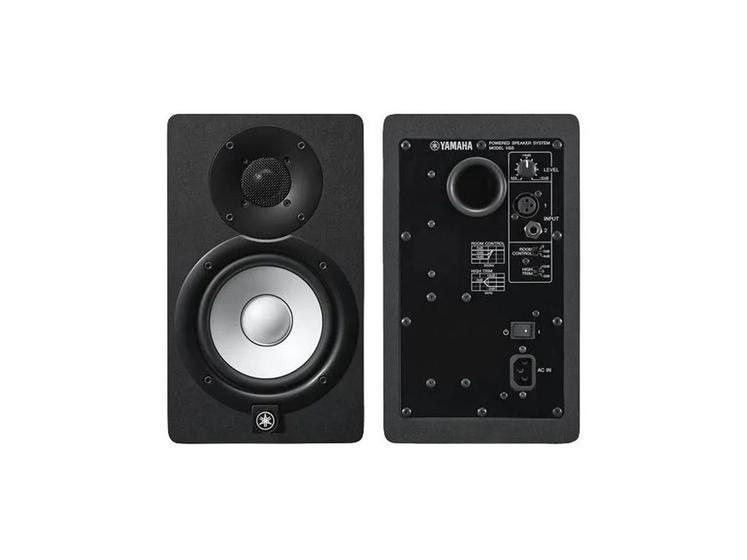Par De Monitor De Referência Yamaha Hs5 Preto Bi-amp 70w Rms - Monitor ...