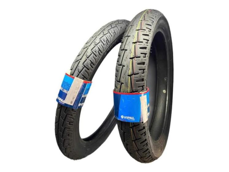 Par De Pneus Vipal St300 2.75-18 100/90-18 - CG Titan Fan 125/150 - Ybr 125 - Yes - CG 160 Start ...