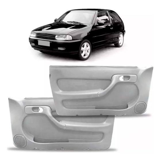 Par forro porta dianteiro gol parati bola 2 portas manual com tela ...