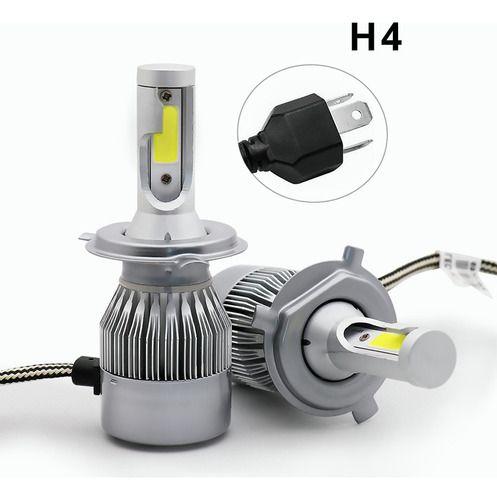 Par Lampada Super Led Mini H1 H3 H4 H7 H11 Hb4 Hb3 6500k - C6 - Lâmpada Automotiva Led ...