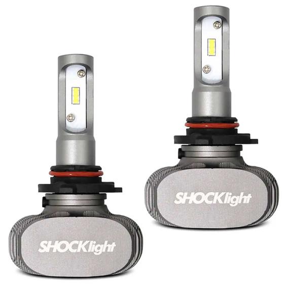 Par Lâmpadas Ultra LED 6000K 10000LM Shocklight Titanium com Reator ... Par Lâmpadas Ultra LED 6000K 10000LM Shocklight Titanium com Reator ...