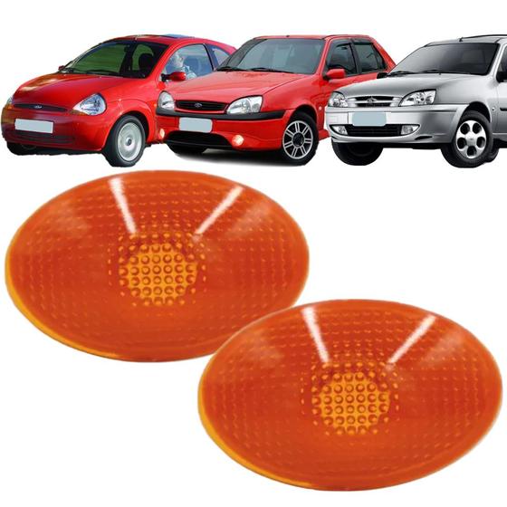 PAR Lanterna Pisca Lateral Ford KA Courier Fiesta Ambar - Prime ...
