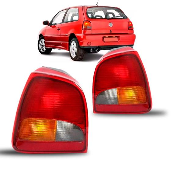 Par Lanterna Traseira Gol 95 a 1999 Modelo Arteb/cibie Tric - COFRAN - Lanterna Traseira ...