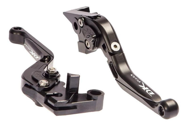 Par Manete Esportivo Extensível Preto Moto Dk 150 Dr 160 - Especiais ...
