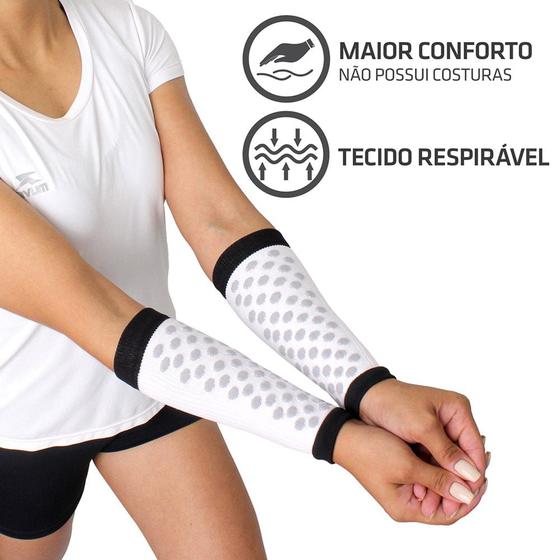 Par Manguito Curto Voleibol Elite Muvin, Vôlei - Proteção - Manguito ...