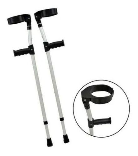 Par Muleta Canadense Alumínio Articulada Indaiá - INDAIA - Muleta ...