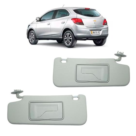 Par Quebra Sol Cobalt Onix Prisma Spin Sonic Agile 12 a 2016 - NewTec - Acessórios para Carro ...