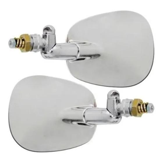 Par Retrovisor Fusca Modelo Original Raquete Inox - Retrovex ...
