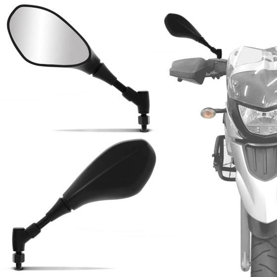Par Retrovisor Moto Modelo Bmw Gs 650 F800 Rotativo Rosca Universal