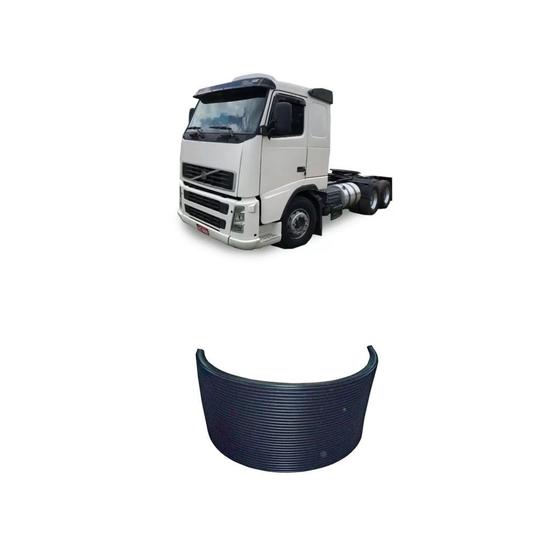 Para-Lama Tracao Preto 8129756 Caminhao Volvo FH NH - BRC - Outros ...