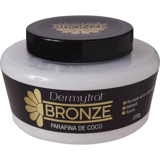 Parafina Bronze De Coco Hidratação e Proteção Dermytrat 220G ...