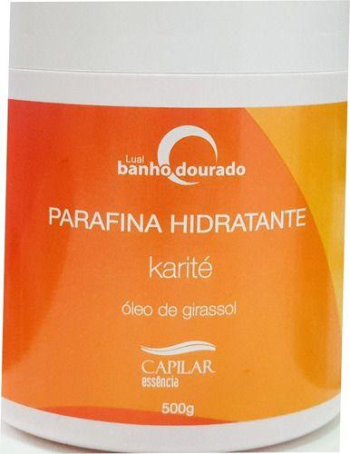 Parafina Hidratante Karité Banho Dourado 500g - CAPILAR ESSÊNCIA ...