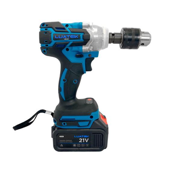 Parafusadeira De Impacto Profissional Bateria 21v 20000mah 2000rpm ...