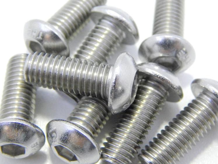 Parafuso Allen Cabeça Abaulada M6 X 25 Aço Inox 20 Peças - ciser ...