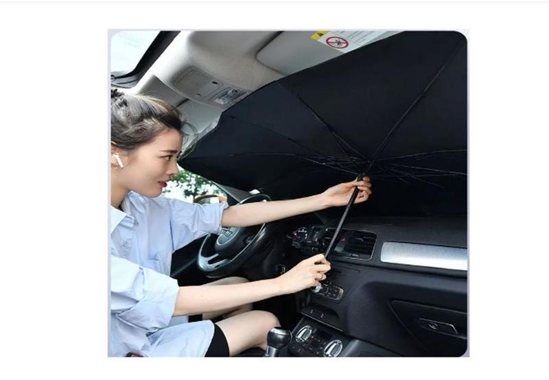 Parasol Para-Sol Protetor solar Painel Carro Guarda Chuva - Car ...