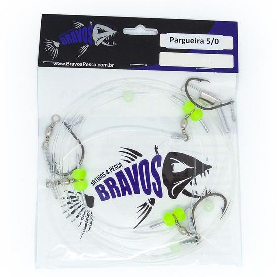 Pargueira Reforçada 5/0 - Pesca Praia e Mar - Bravos - Linha de pesca ...