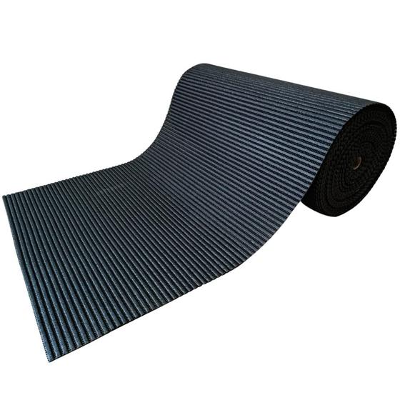 Passadeira Emborrachada Antiderrapante Miami Black 65cm x13m - Le ...