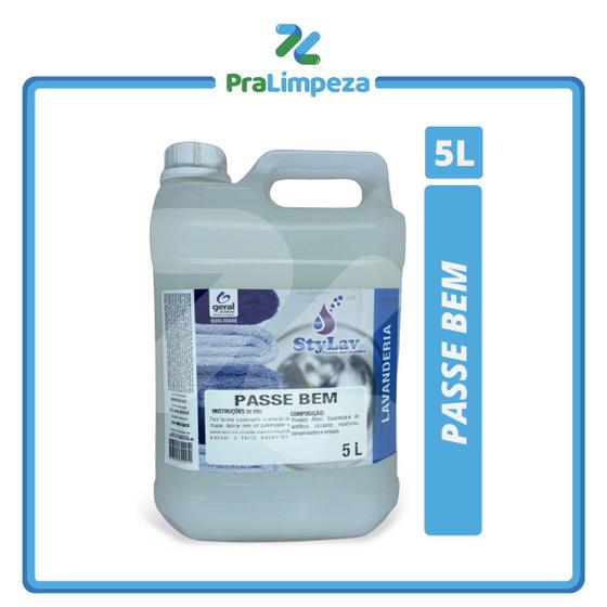 Passe Bem Passa Fácil - 5 Litros - Brilho Xike - Água de Passar ...