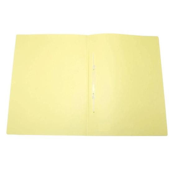 Pasta Com Grampo Linho Serena Amarelo Pastel Dello - Pasta com Grampo ...