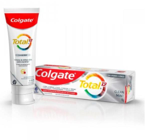 Pasta De Dente Colgate Total 12 Clean Mint Com 90g - Creme e Gel Dental - Magazine Luiza