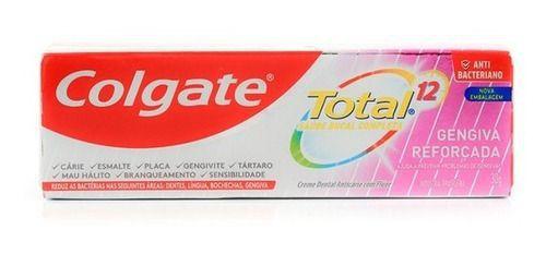 Pasta De Dente Colgate Total 12 Gengiva Reforçada 30g - Creme e Gel ... Pasta De Dente Colgate Total 12 Gengiva Reforçada 30g - Creme e Gel ...