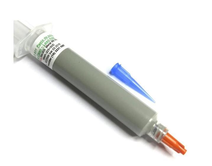 Pasta De Solda Smd Lead Free Sac 305 Aplicador 50 Bga Placa - Mbo ...