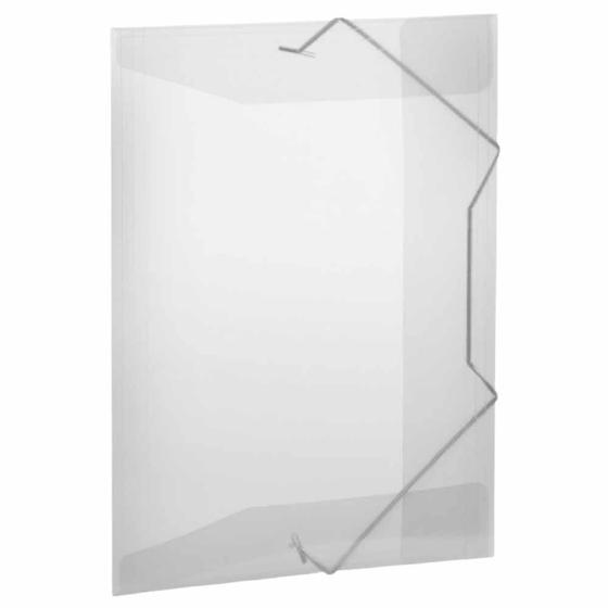 Pasta Plástica Aba Elástica Fina Transparente A02 10 Unidades Plascony ...