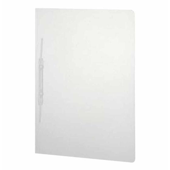 Pasta Plástica Com Trilho Lisa Transparente R.500 0737 Plascony - 10un ...