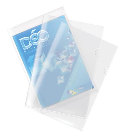 Pasta Plástica em L Oficio pacote 10 unidades - Deo Plastico - Pastas ...