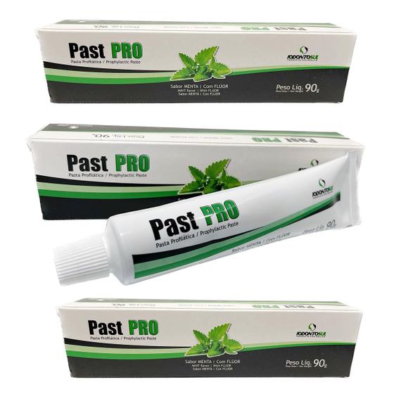 Pasta profilática sabor Menta sem óleo 90g - PAST PRO - IODONTOSUL ...