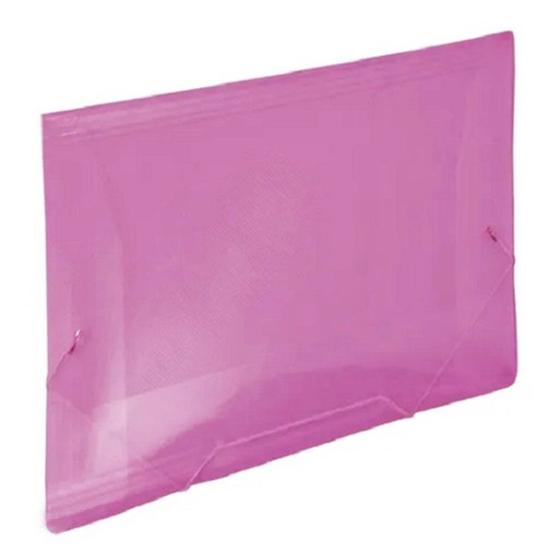Pasta Rosa com Elástico Para Guardar Documentos E Arquivos - Kaz ...