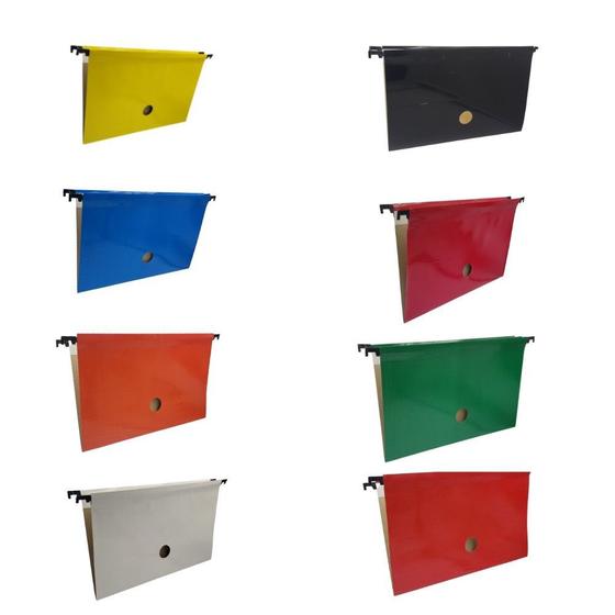 Pasta Suspensa Collor Plus Haste PVC Colorida 60 Unidades - TP Pastas ...