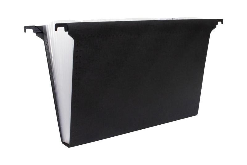 Pasta Suspensa Executive Dello 12 Divisórias - Preta - Pastas ...