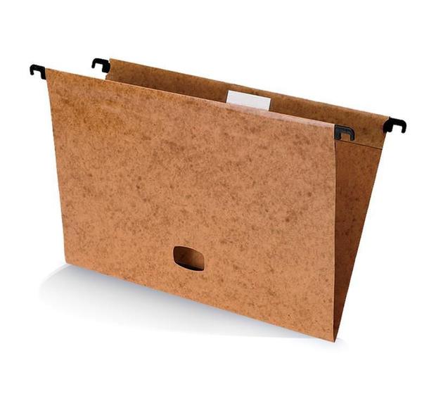 Pasta suspensa marmorizada natural plastificada 305g/m2 cx/25 653.2 ...