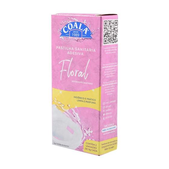 Pastilha Adesiva 10G Floral 2Un Coala - Pastilha Sanitária - Magazine Luiza