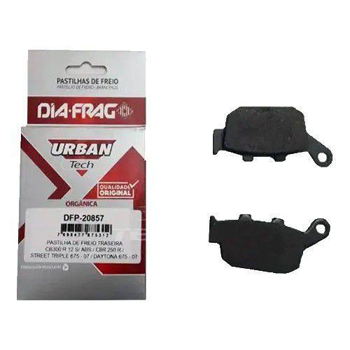 Pastilha Cd 300 / Cbr 250 R / Triple / Daytona Dfp-20857 - DIAFRAG ...