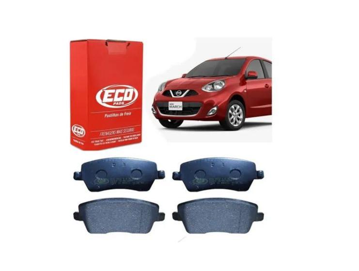 Pastilha De Freio Dianteira Eco Renault Duster 1.6 Eco1512 - ECOPADS ...