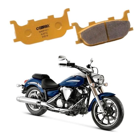 Pastilha Freio Cerâmica Dianteira Yamaha Drag Star 650 971C - COBREQ ...