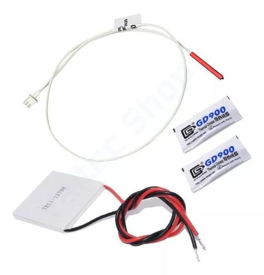 Pastilha Peltier + Pasta + Sensor Purificador Electrolux Pa20g Pe10b ...