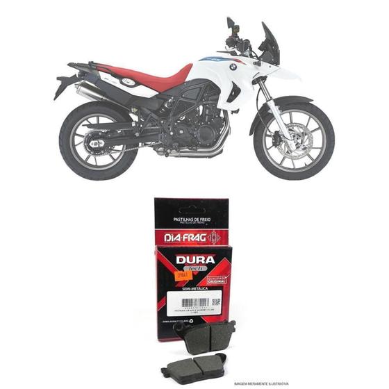 Pastilha Traseira Dia-Frag BMW F 650 GS F 800 GS DFP-40813 - Pastilha ...
