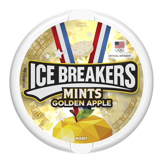 Pastilhas ice breakers mints - sabor maça e hortelã 42g - Pastilha ...