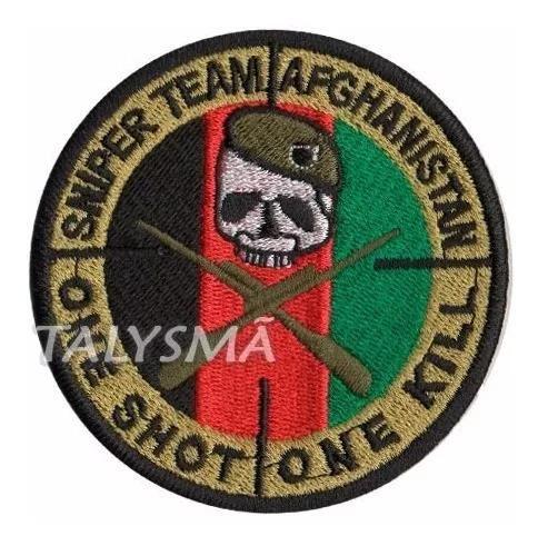 Patch Bordado Grupo Elite Snipers Guerra Afeganistao - Hdm Bordados ...
