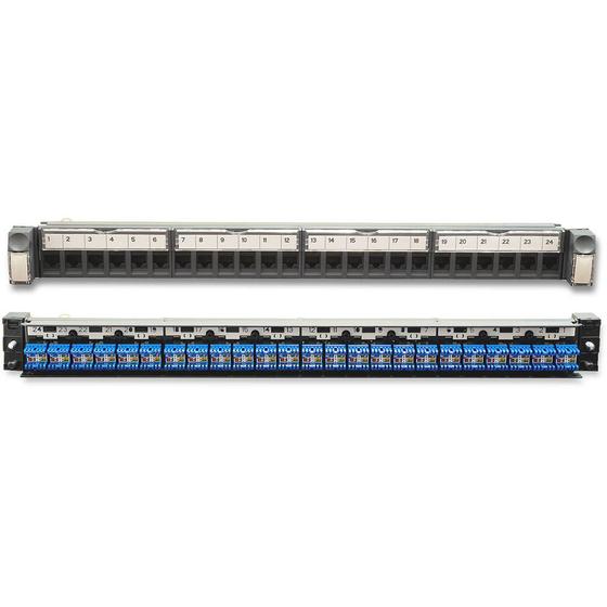 Patch Panel 24 Portas CAT5e Schneider - Patch Panel - Magazine Luiza