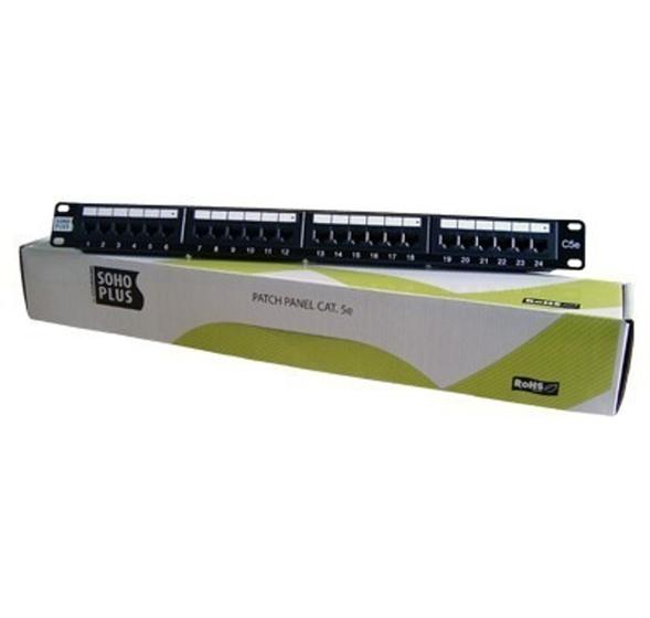 Patch panel furukawa sohoplus cat.5e t568a/b 24p rohs - 35050401 - Patch Panel - Magazine Luiza