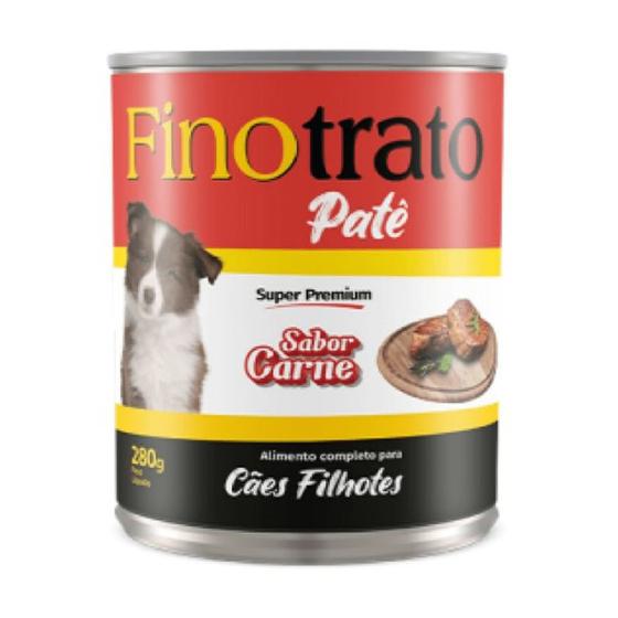 Pate sabor carne para cachorro adulto - Fino Trato - Ração Seca para ...